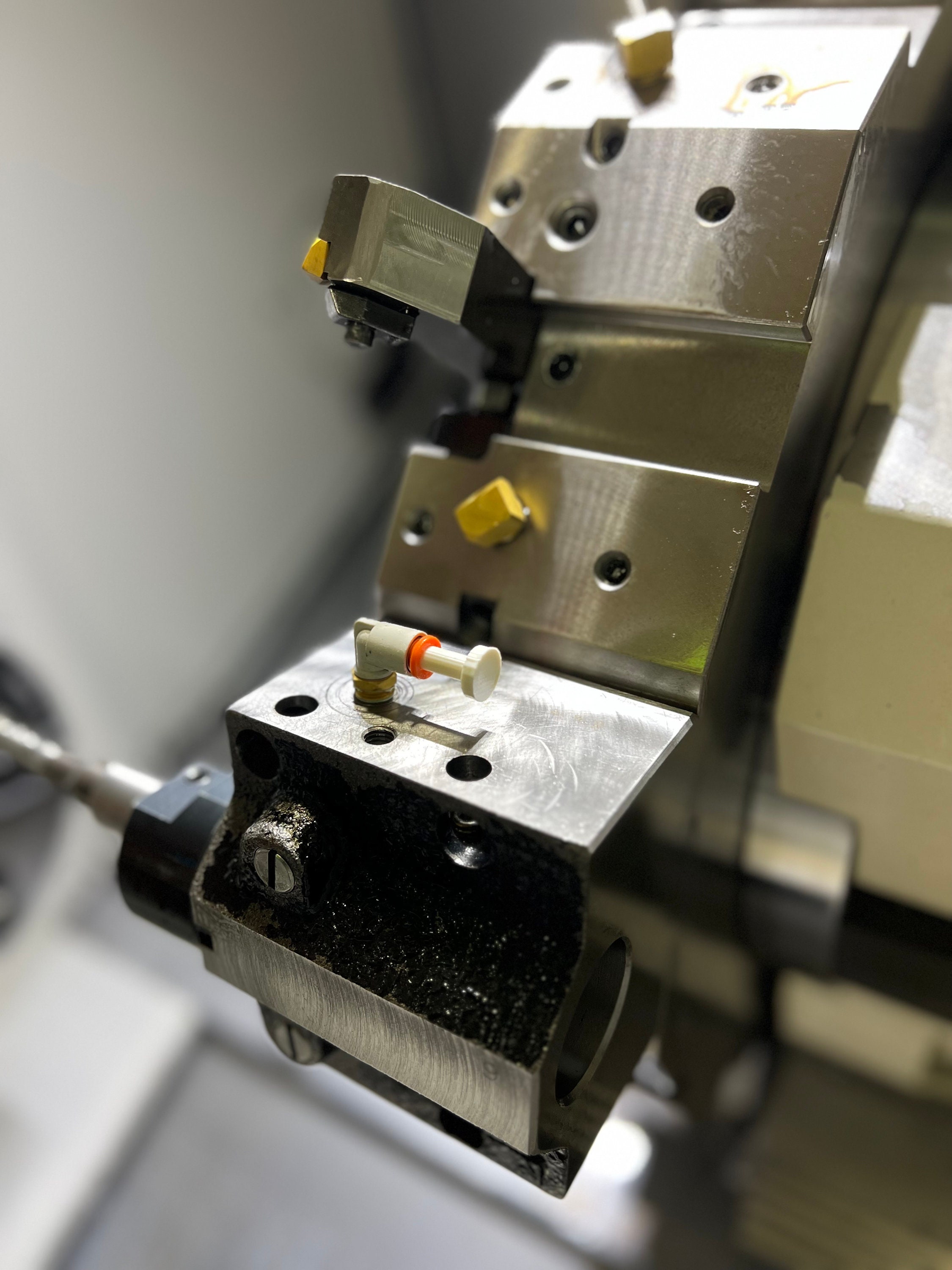 1/4” Quick Connect Block Coolant/air Nozzle - Etsy