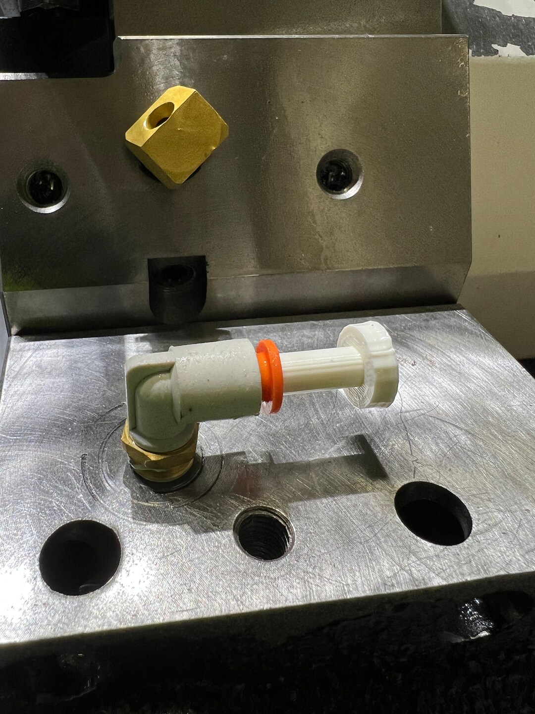 1/4” Quick Connect Block Coolant/air Nozzle - Etsy