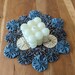Handmade Blue Plaid Yoyo Doily - Etsy