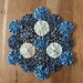 Handmade Blue Plaid Yoyo Doily - Etsy