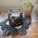 Handmade Blue Plaid Yoyo Doily - Etsy
