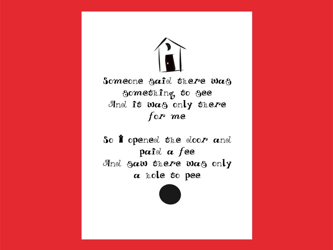 Bathroom Wall Art, Humorous Bathroom Print, Digital Bathroom Art, Funny ...