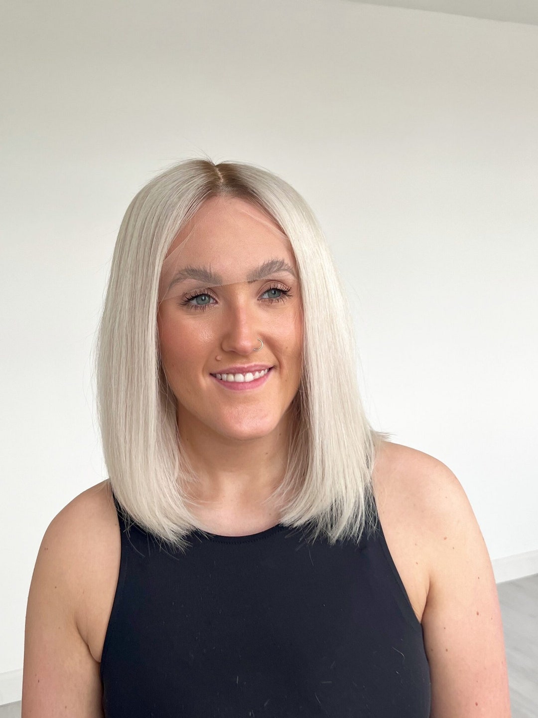 GWYN 14"-24" Lace Front Human Hair Wig. LEAVE A NOTE With Your Cap Size ...
