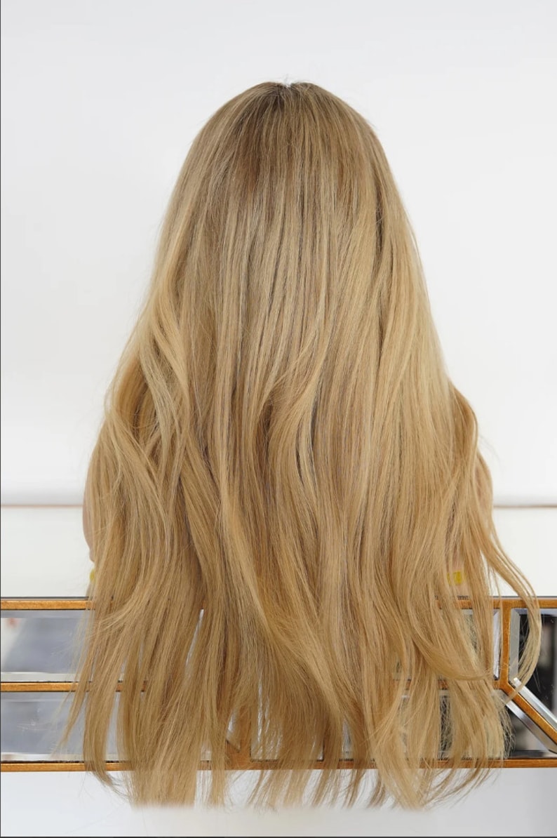 Bella: Ready to Ship Balayage Full Lace Wig, 24, 200%, Golden Blonde ...
