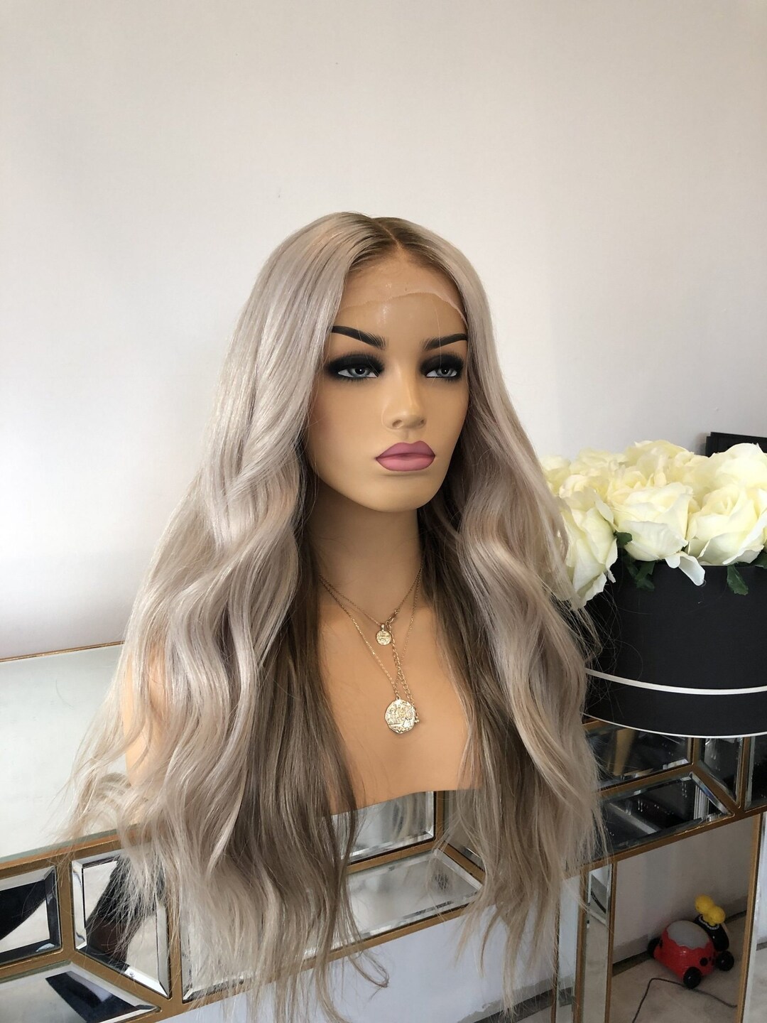Morgan 1424 Lace Front Human Hair Wig. LEAVE A - Etsy