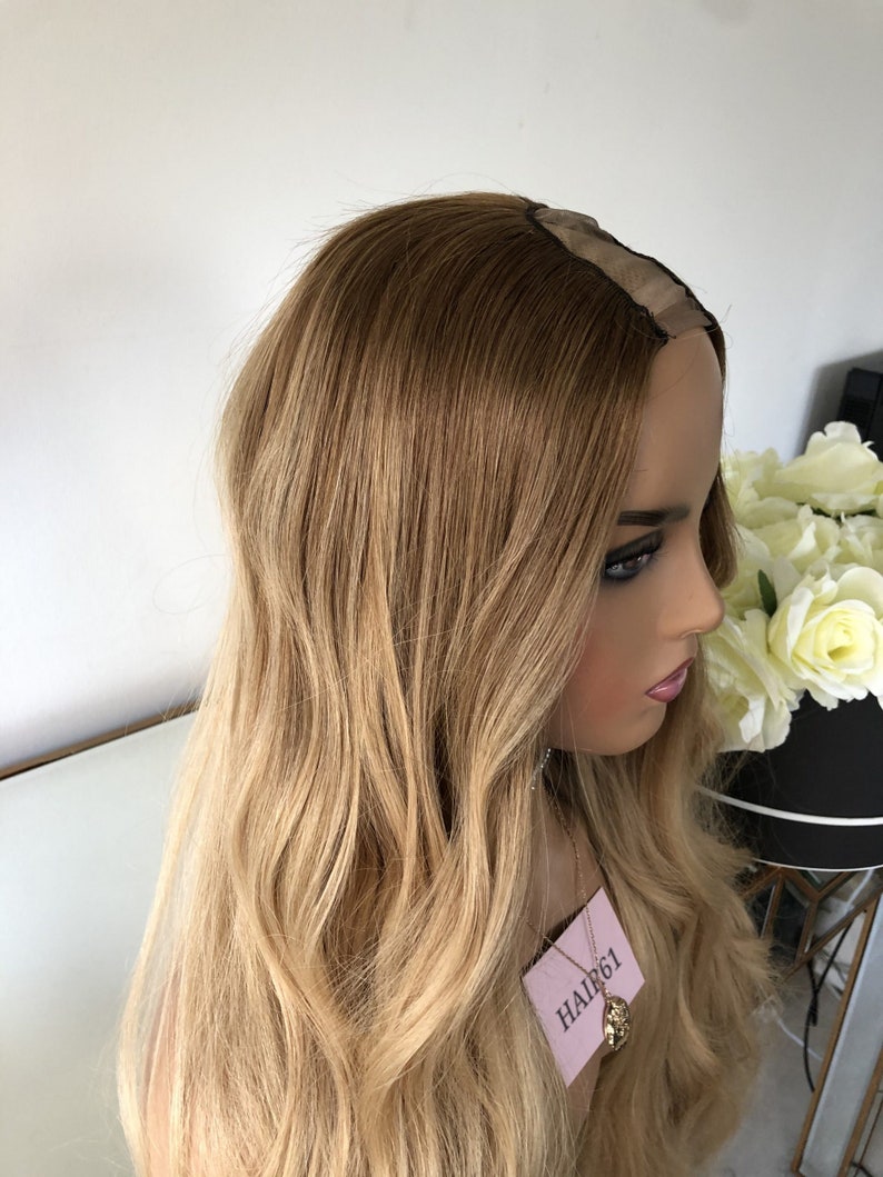 Balayage Warm Light Brown Root Going Into Light Blonde Colour - Etsy