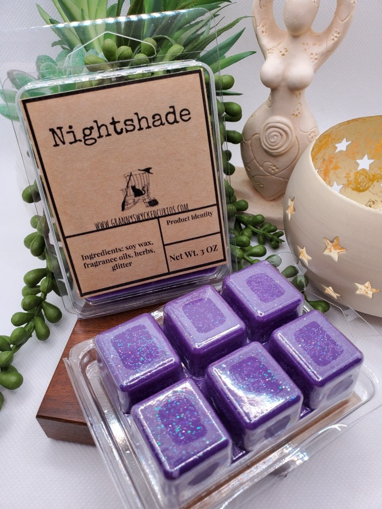 Nightshade 3 Oz Clam Shell Soy Tart Wax Melt Witchy Mystical Magical ...