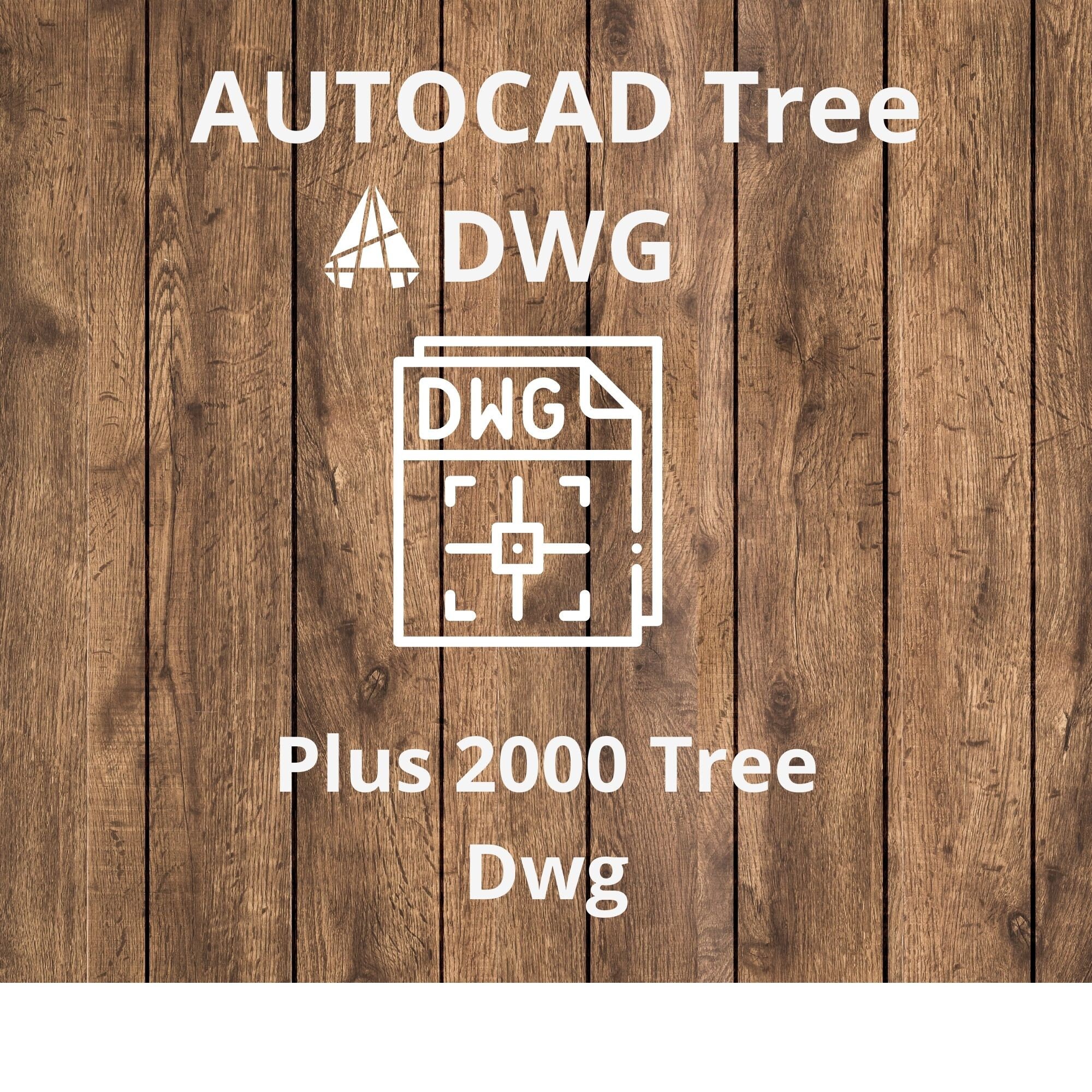 Autocad Tree Bundle 2D DWG Tree End Plant Blocks Templates for Interior ...
