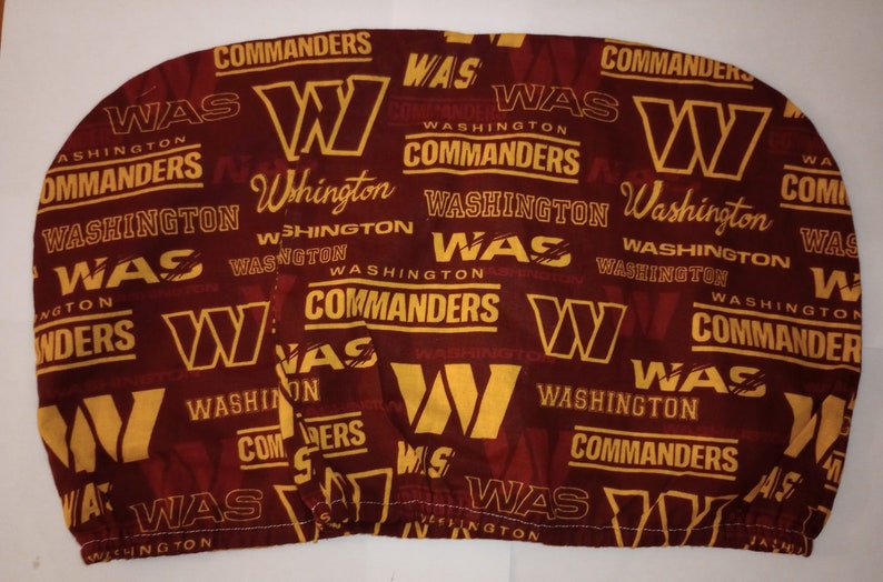 Washington Commanders Car Head Rest Cover Set. One Size Fits Most ...