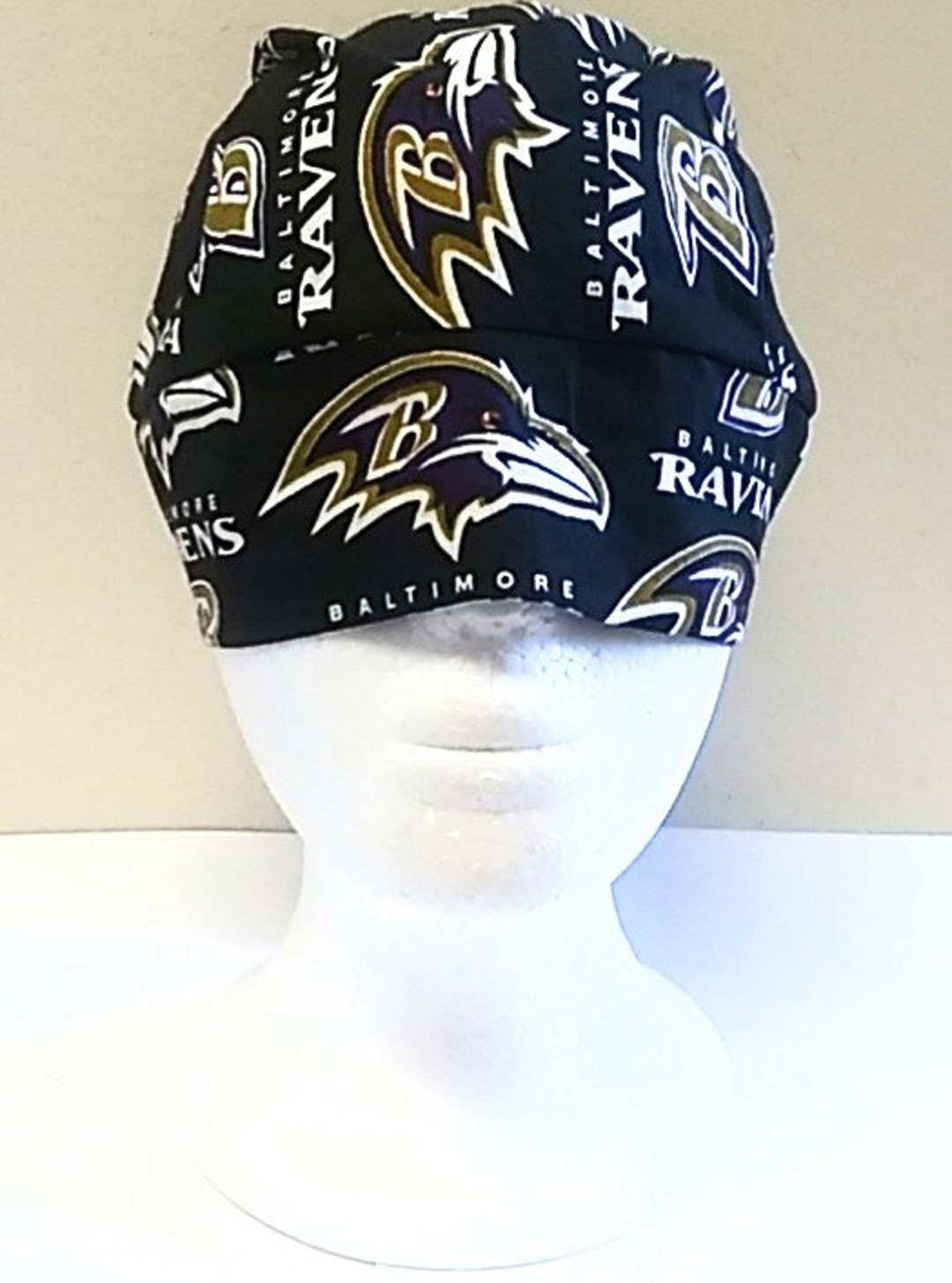 Baltimore Ravens Handmade Skull Cap - Etsy