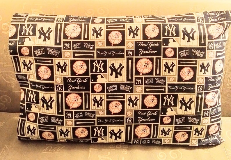 New York Yankees Handmade Standard Size Pillowcase. - Etsy