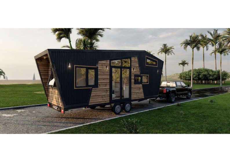 Tiny House Plans 2 Bedroom With Loft - Etsy
