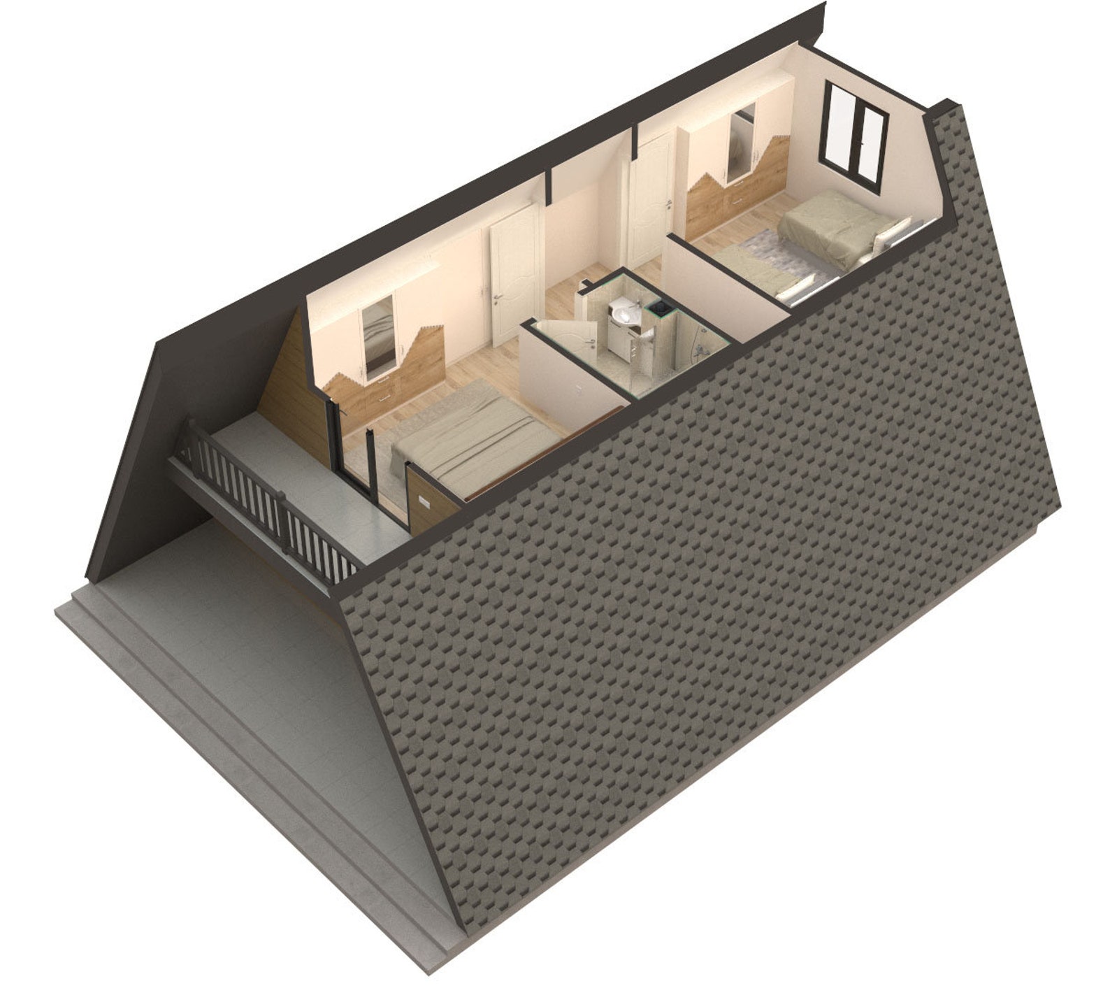 23' X 34' A-frame Cabin Plans, Architectural Design 1325 SF Blueprint ...