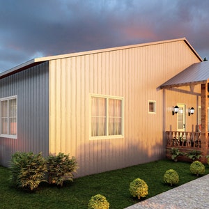 Modern House Home Plans, Tiny House Floor Plans Blueprint - Etsy