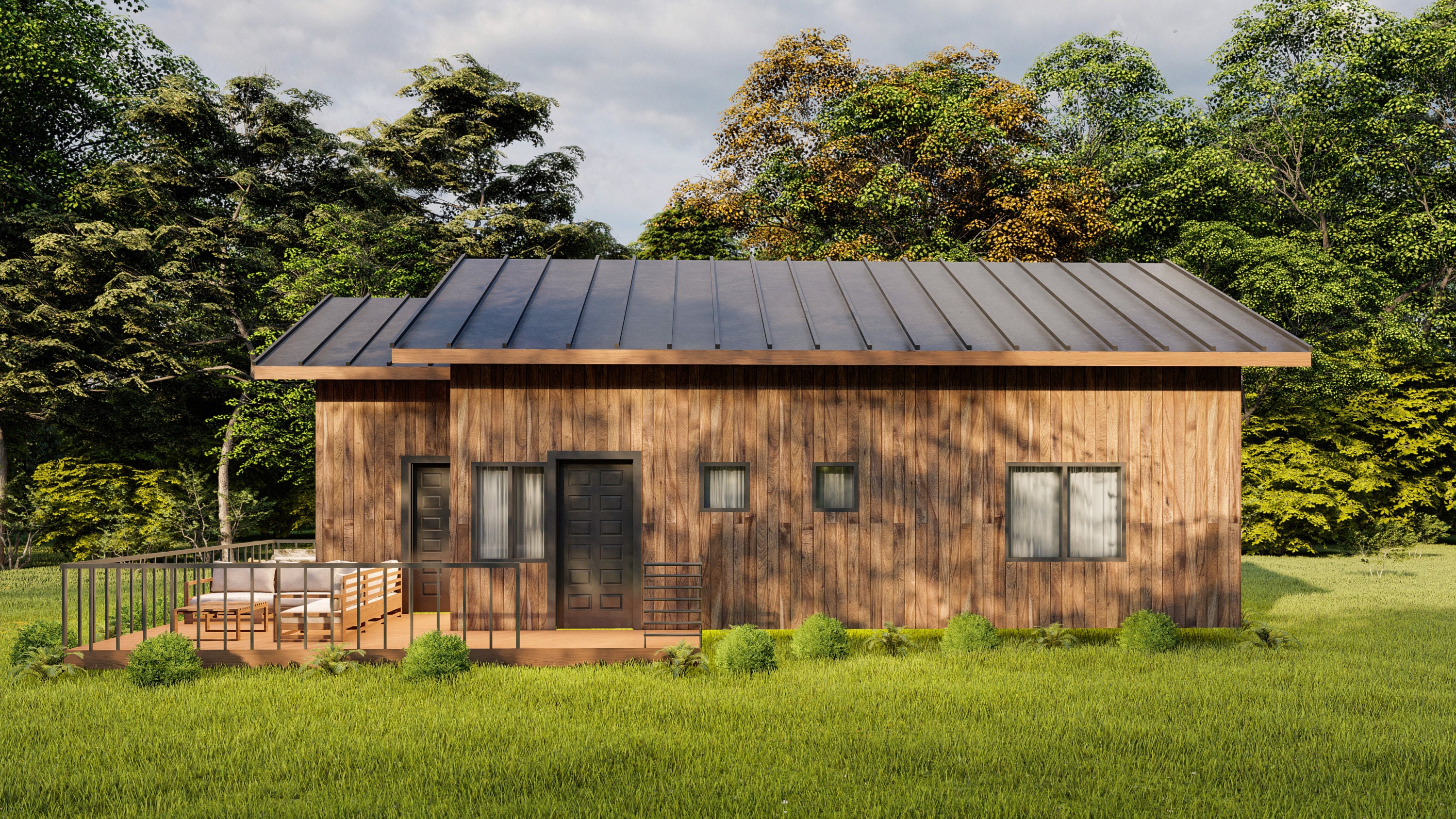 Tiny Farmhouse House Plans, Home Floor Plans Blueprint - Etsy