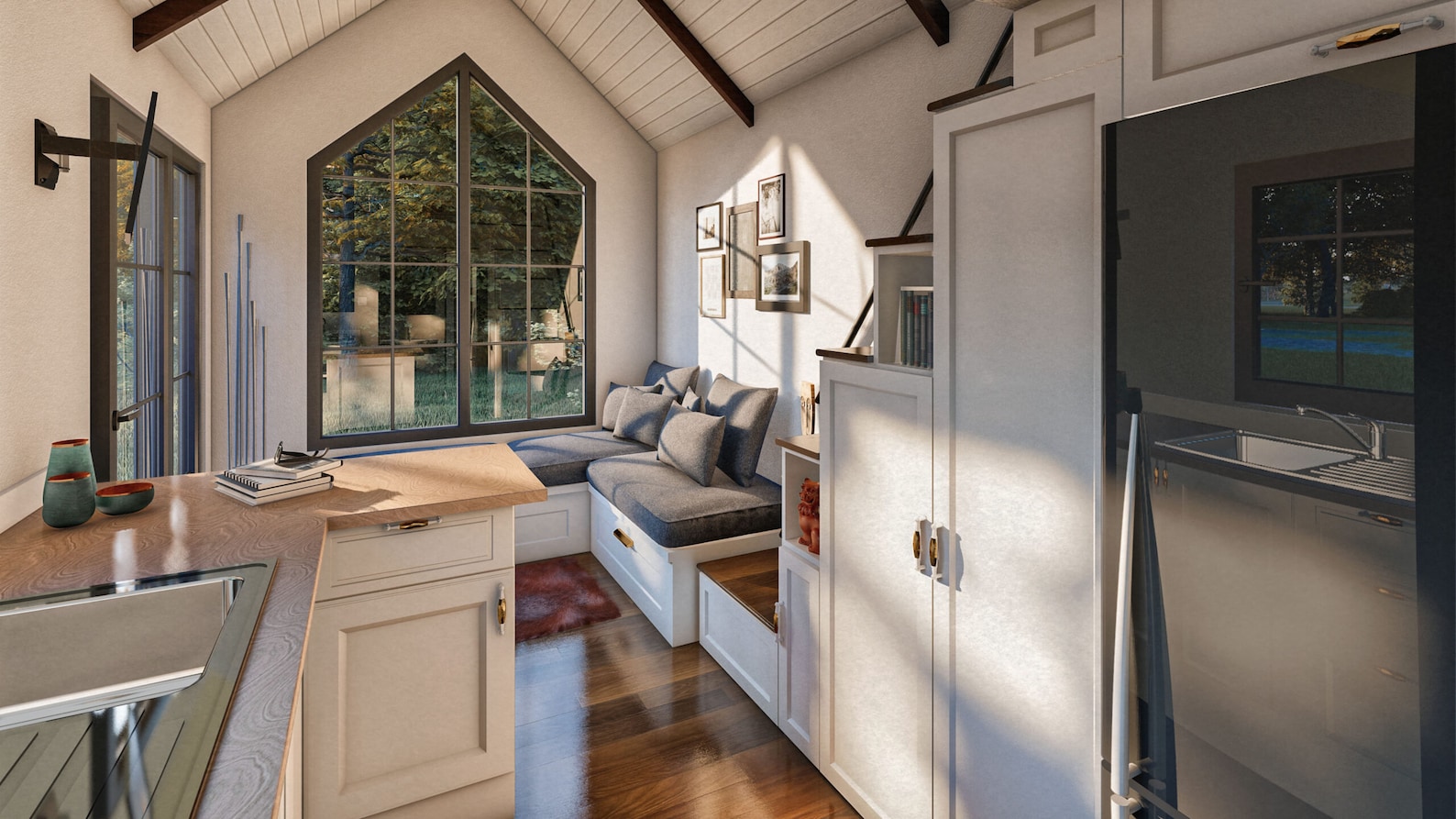 Tiny House Cabin Plan, Prefab Tiny House Blueprint - Etsy