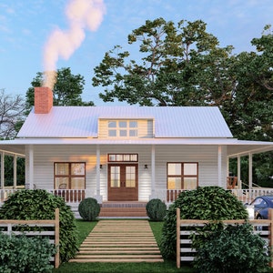 Cottage House Plans Blueprint Home Designs for Your Dream House - Etsy