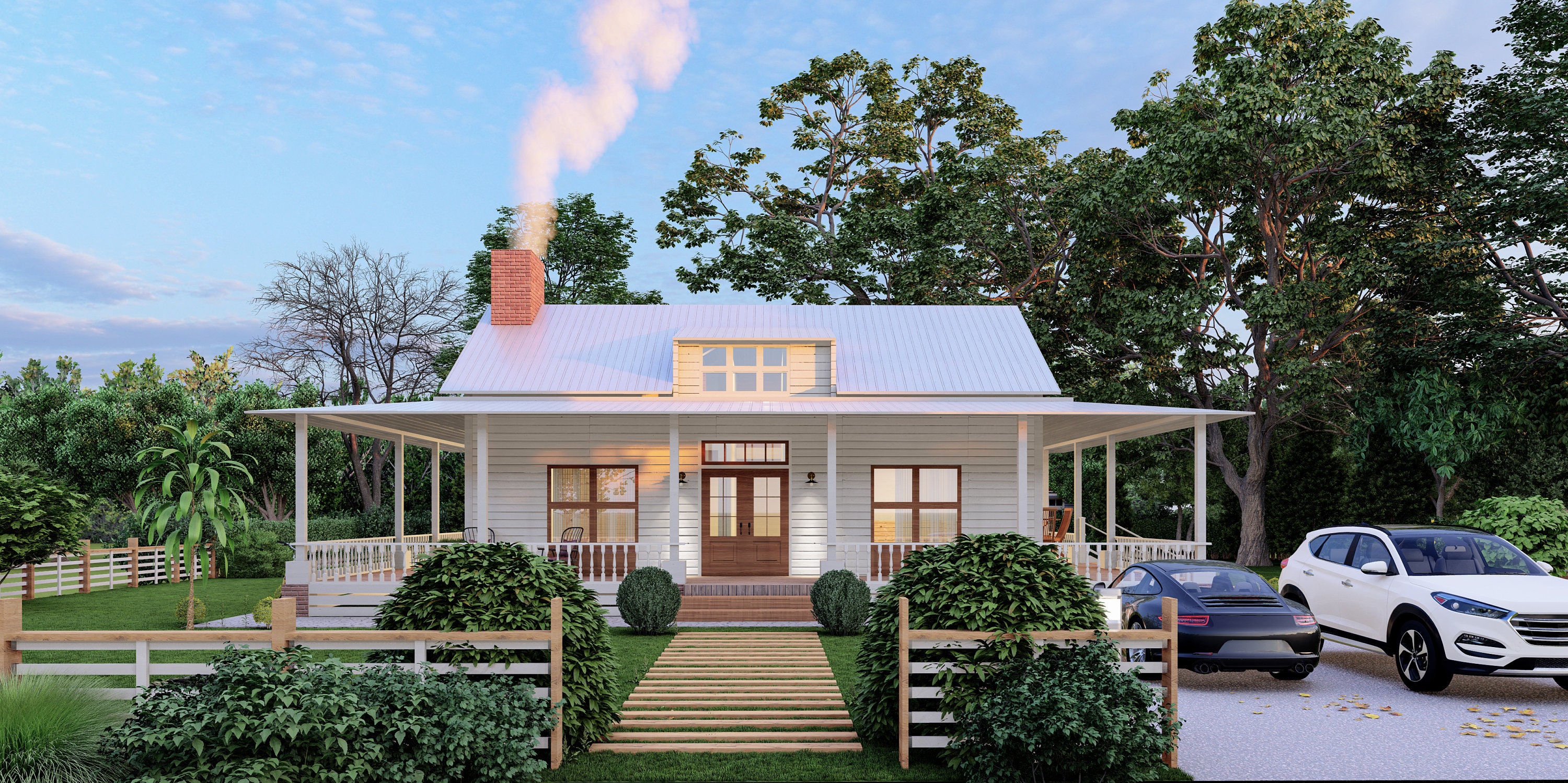 Simple Country House Designs