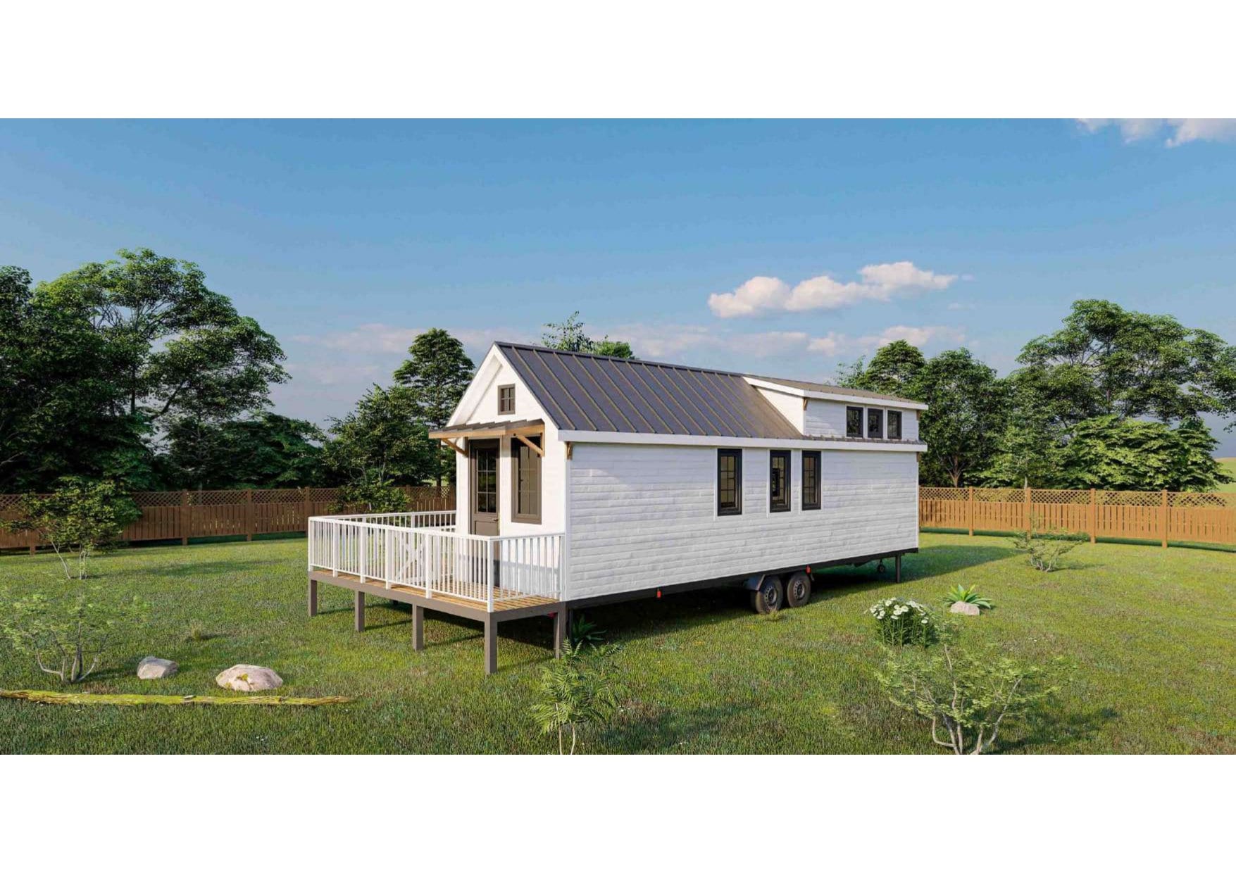 Tiny House Frame Kit, Prefab Tiny House Blueprint - Etsy