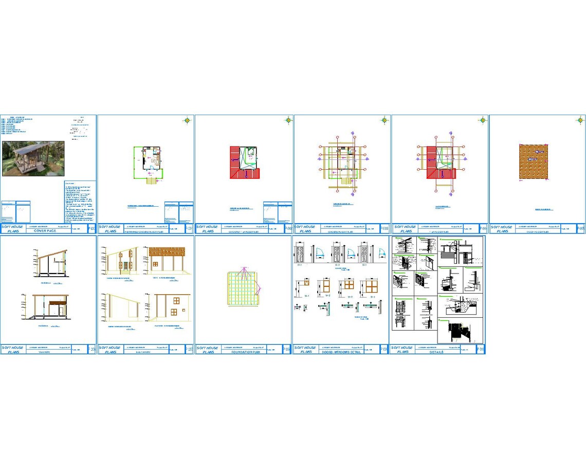 Planos de casas Tiny A Frame, planos de planos de cabañas pequeñas ...