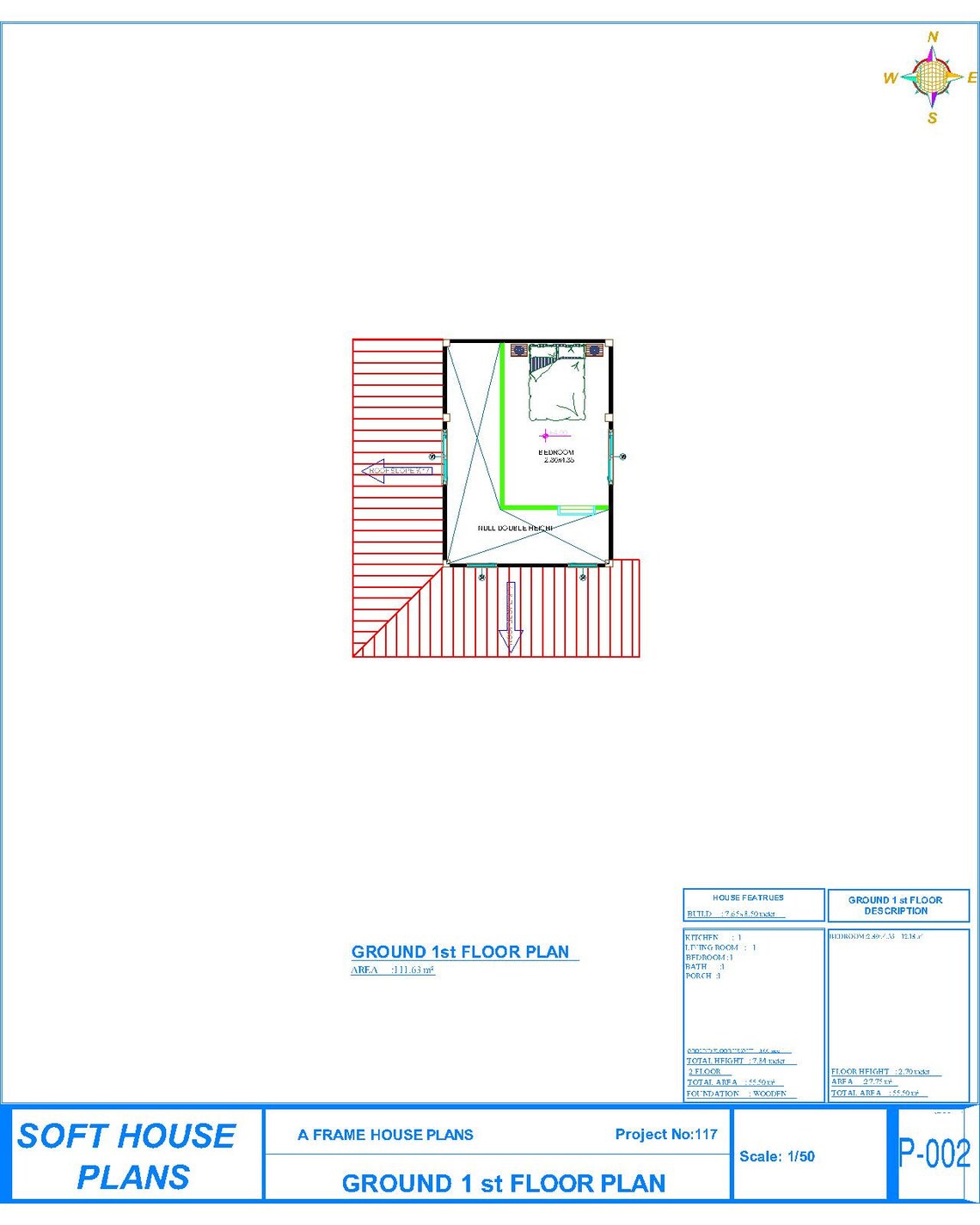 Planos de casas Tiny A Frame, planos de planos de cabañas pequeñas ...