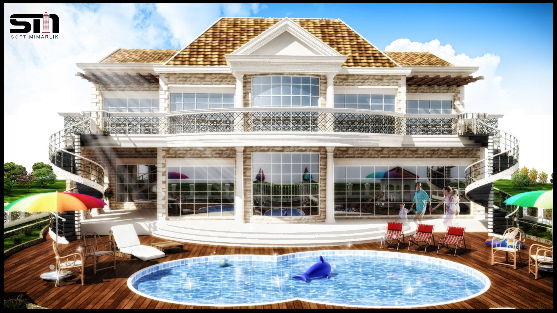 Luxury Modern House Plans, Cottage Home Plans Building Blueprint - Etsy