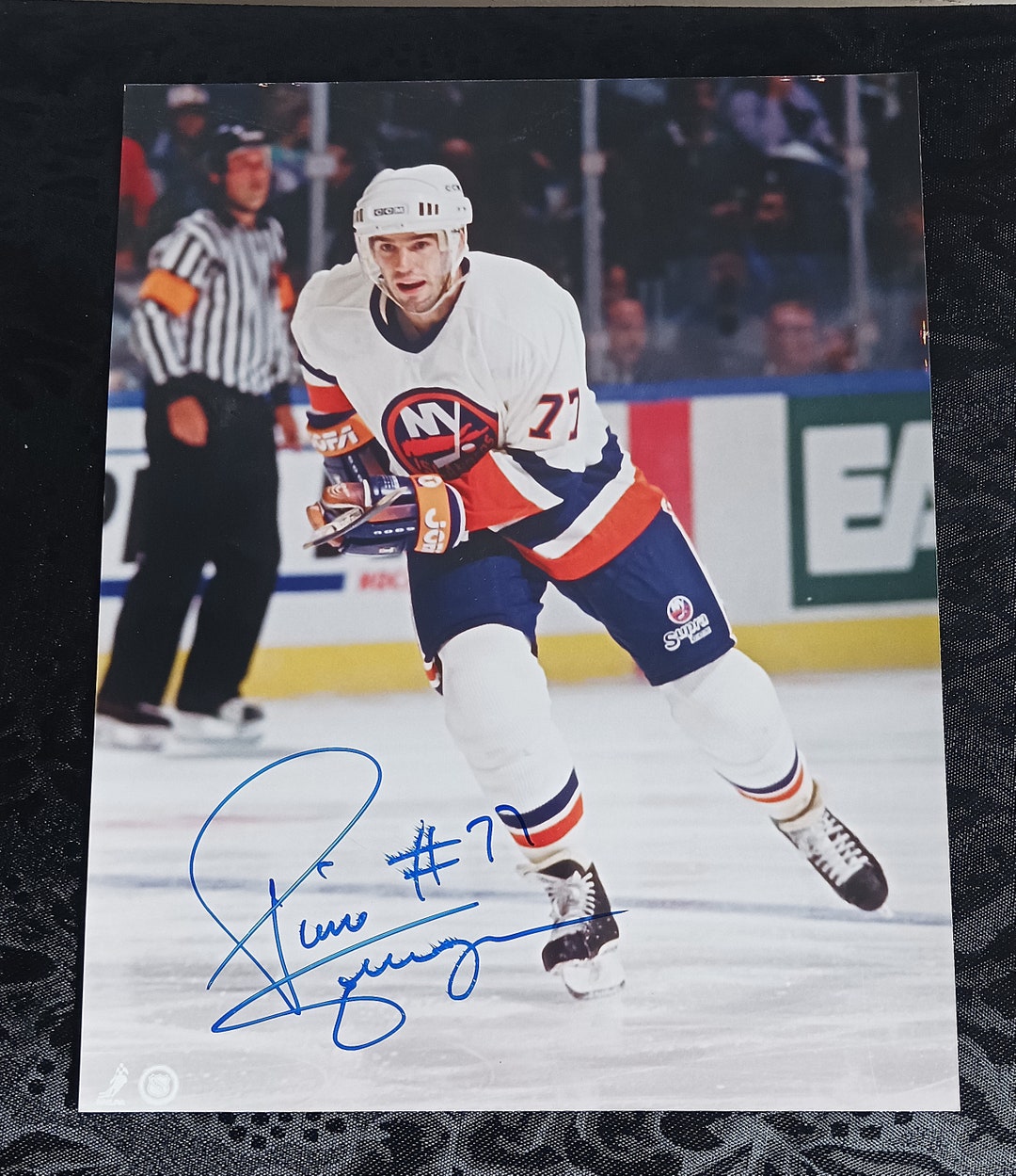SIGNED Photo of Pierre Turgeon, NHL Hockey Hall of Fame Player - Etsy