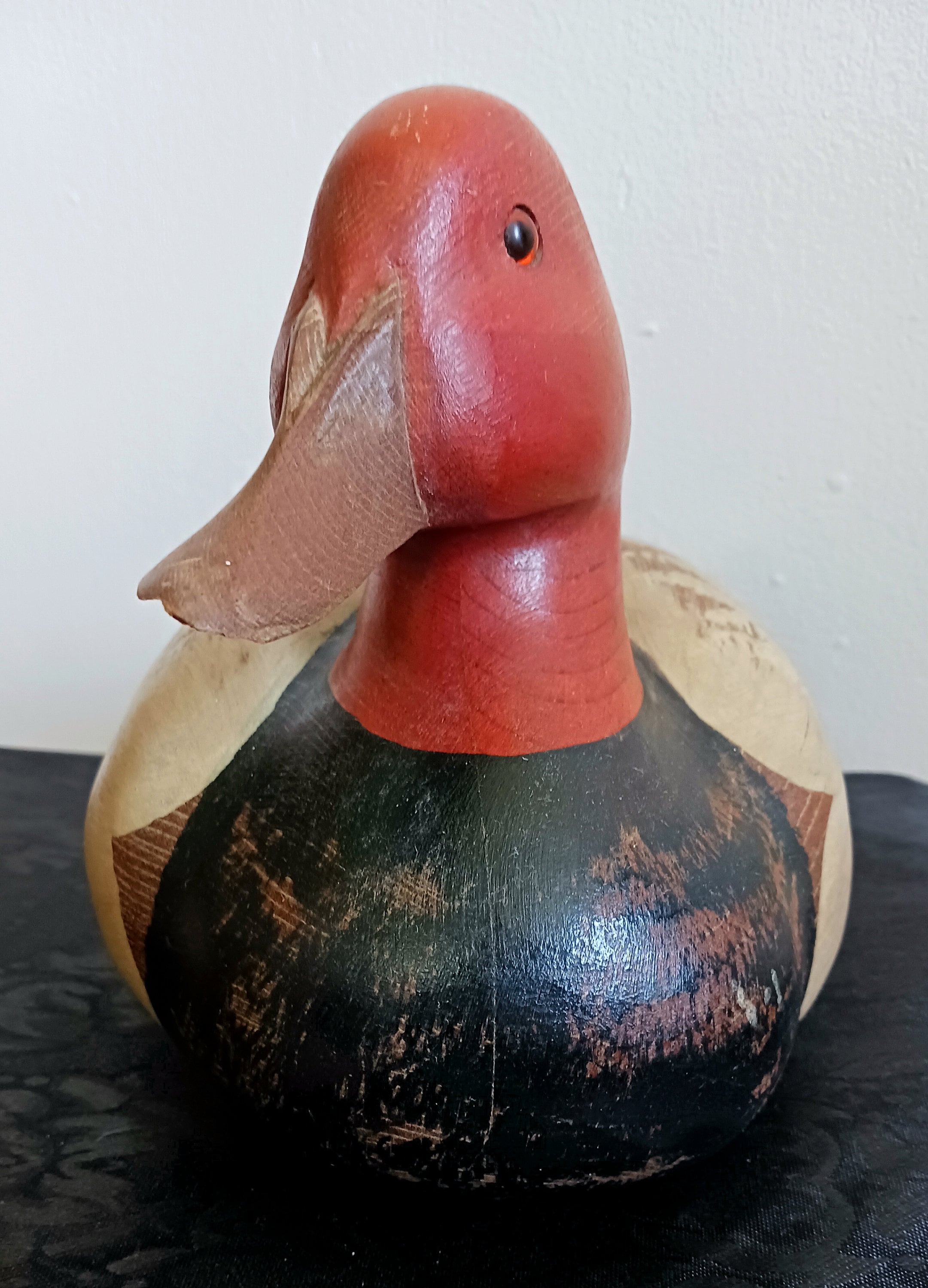 Rare 1989 Rebecca Wooden Canvasback Duck Decoy With Glass Eyes - Etsy