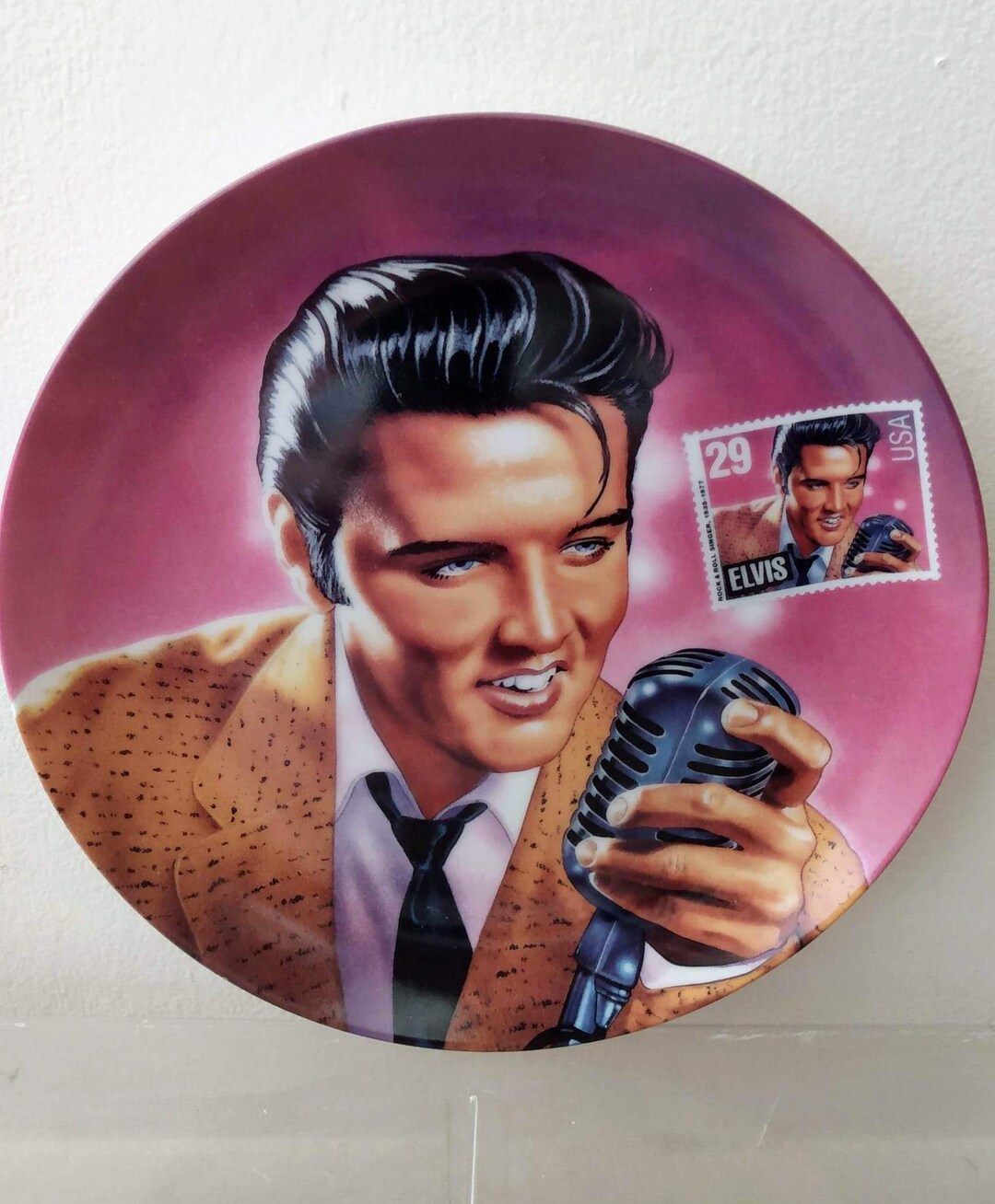 1993 Elvis Legend Plate - Etsy