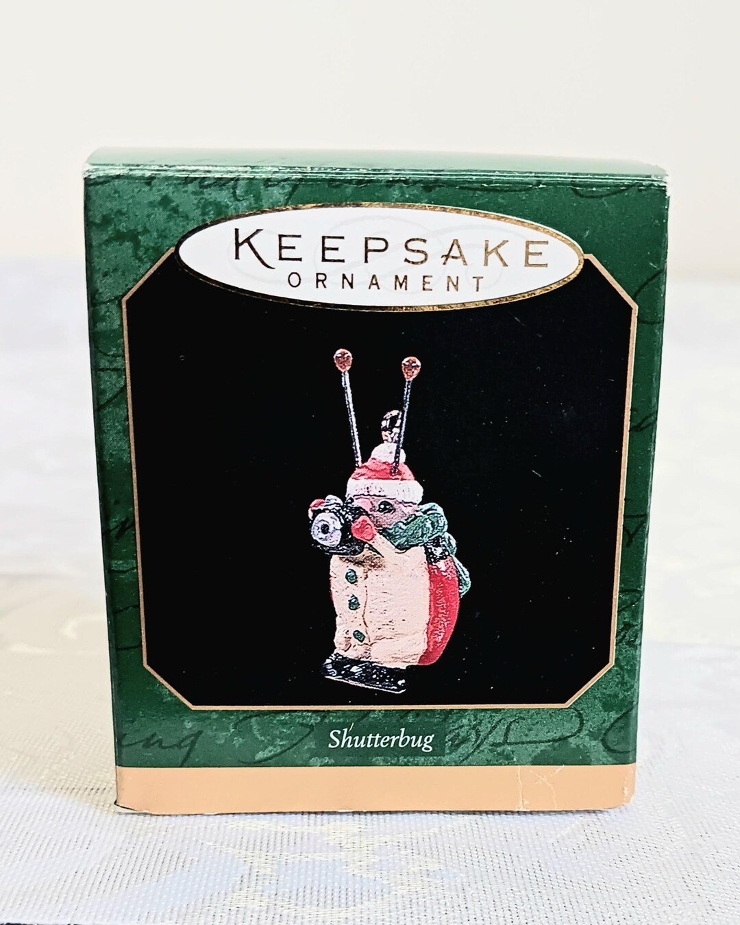 MINI 1997 Hallmark Shutterbug Ladybug Photographer Ornament - Etsy