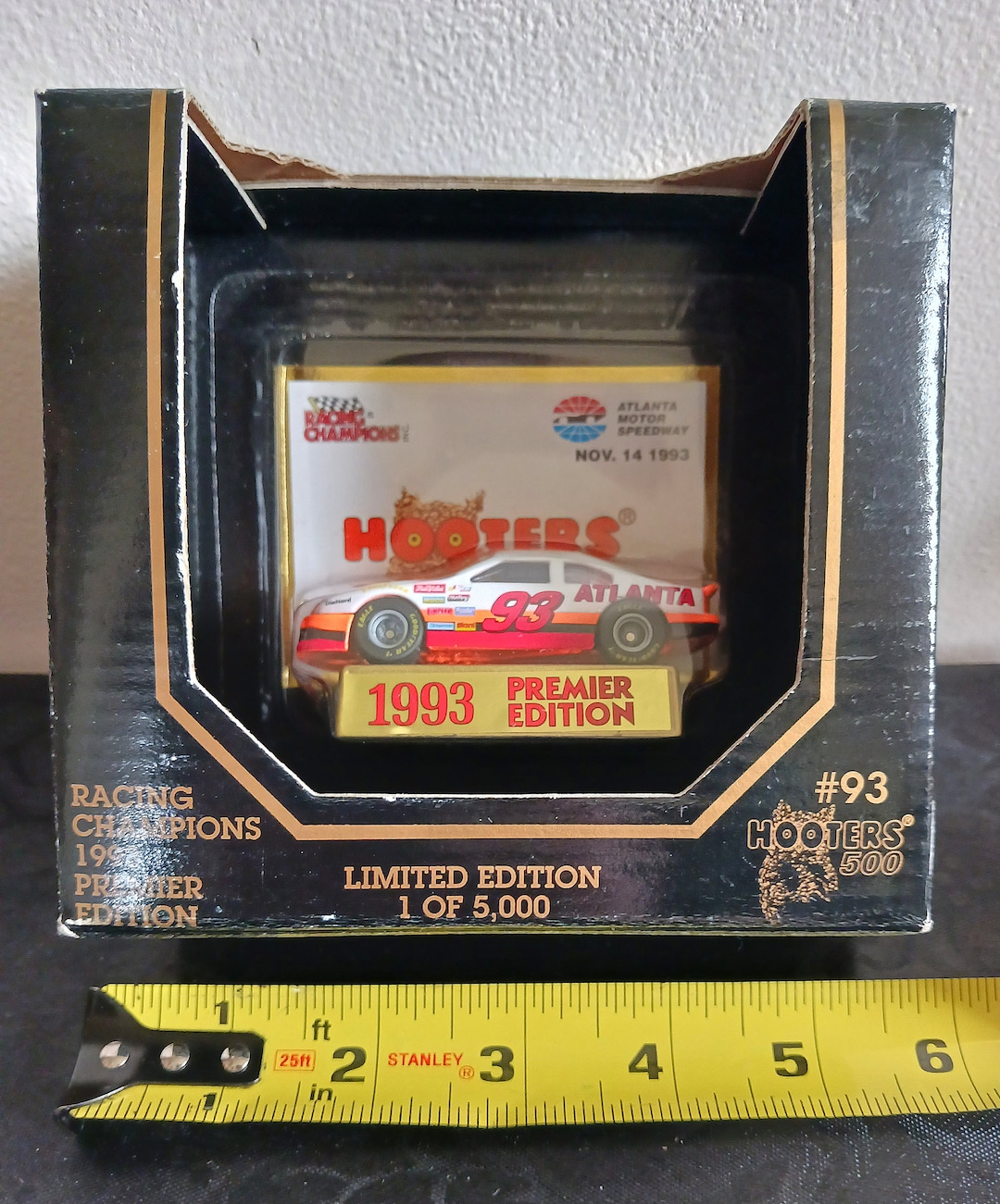 1993 1:64 Racing Champions Hooters Car 93 - Etsy