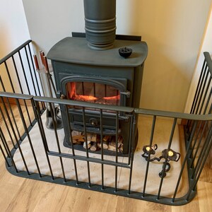 Bespoke Fire Guard With Gate Handcrafted in South Devon - Etsy UK