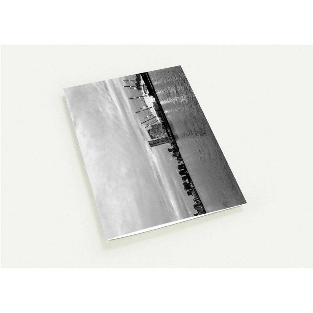 O2 Black & White Original Photograph 10 X Folded Cards premium ...