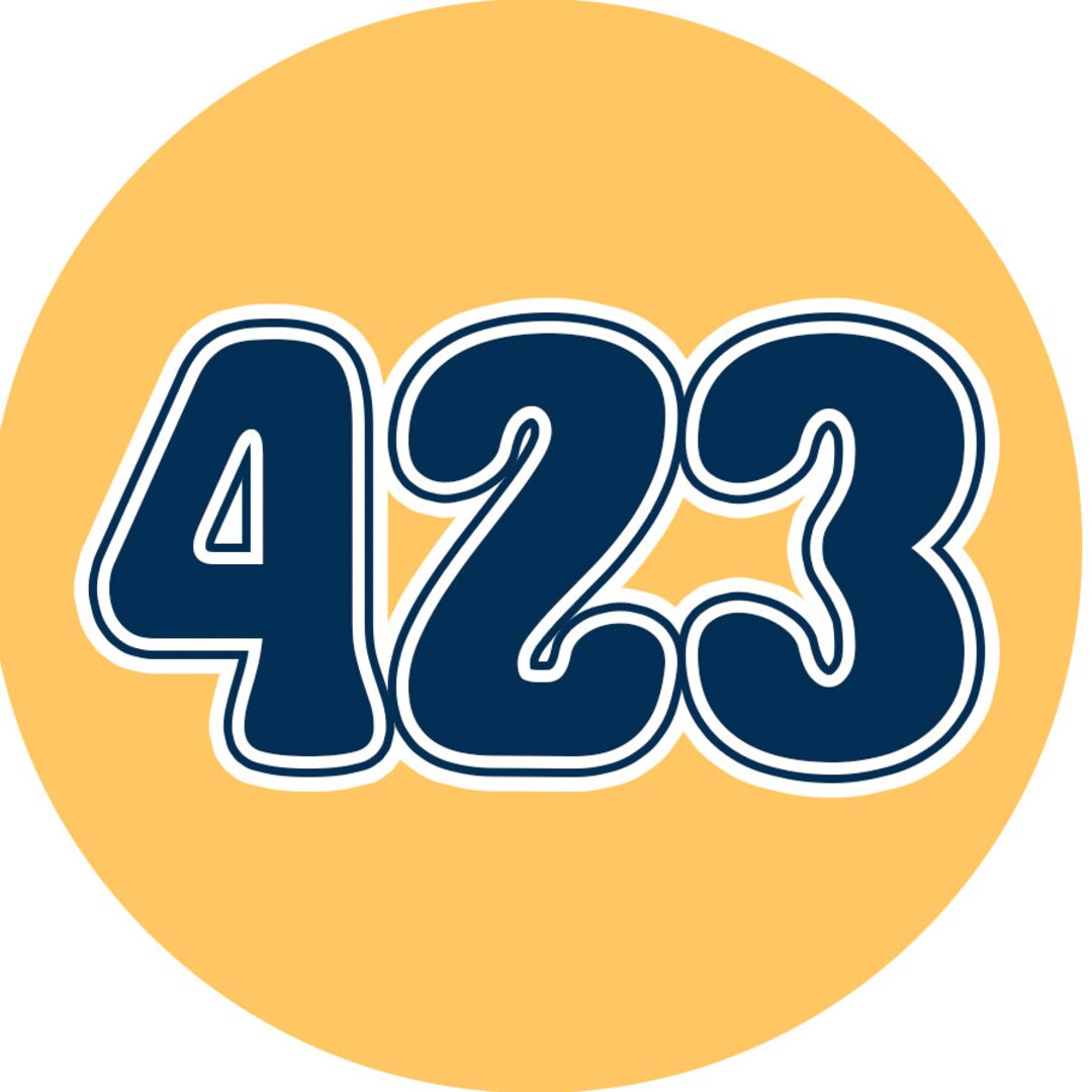 423 Area Code Etsy 423 Area Code Etsy