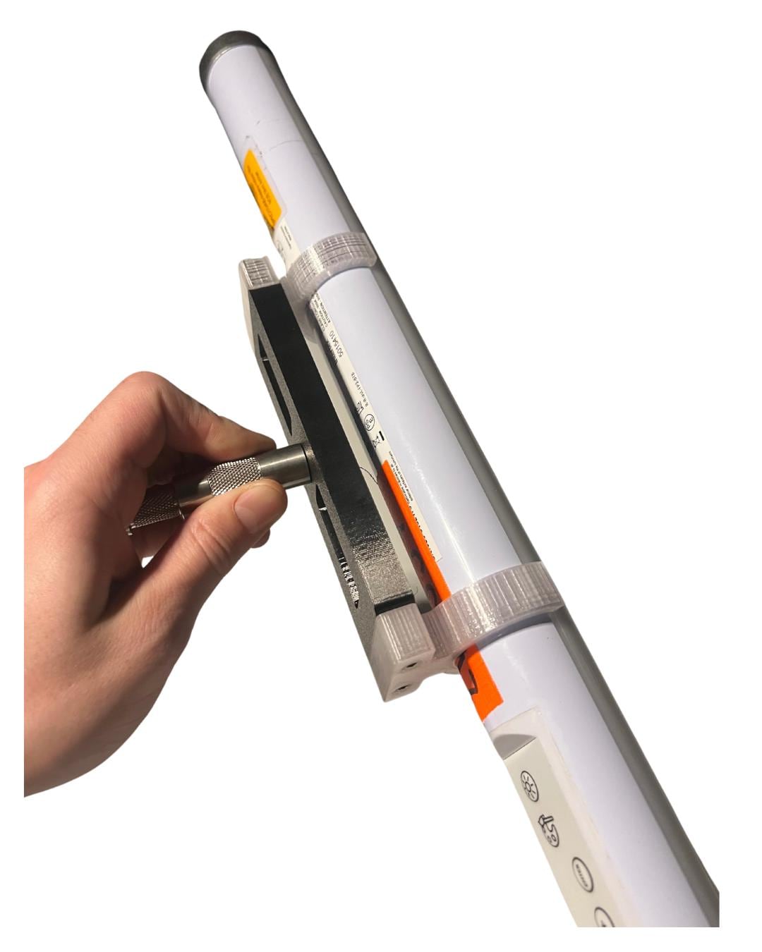 Astera LED Tube Mounting Clip – Rugged Snap-in Holder With 1/4" Thread ...