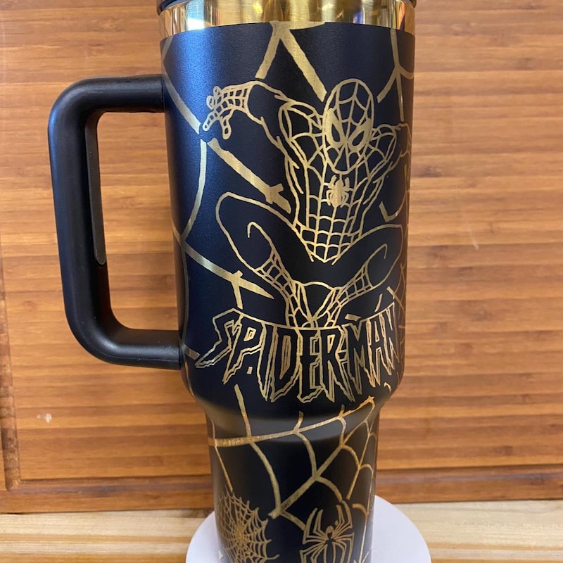 Spiderman Stanley Cup - Etsy