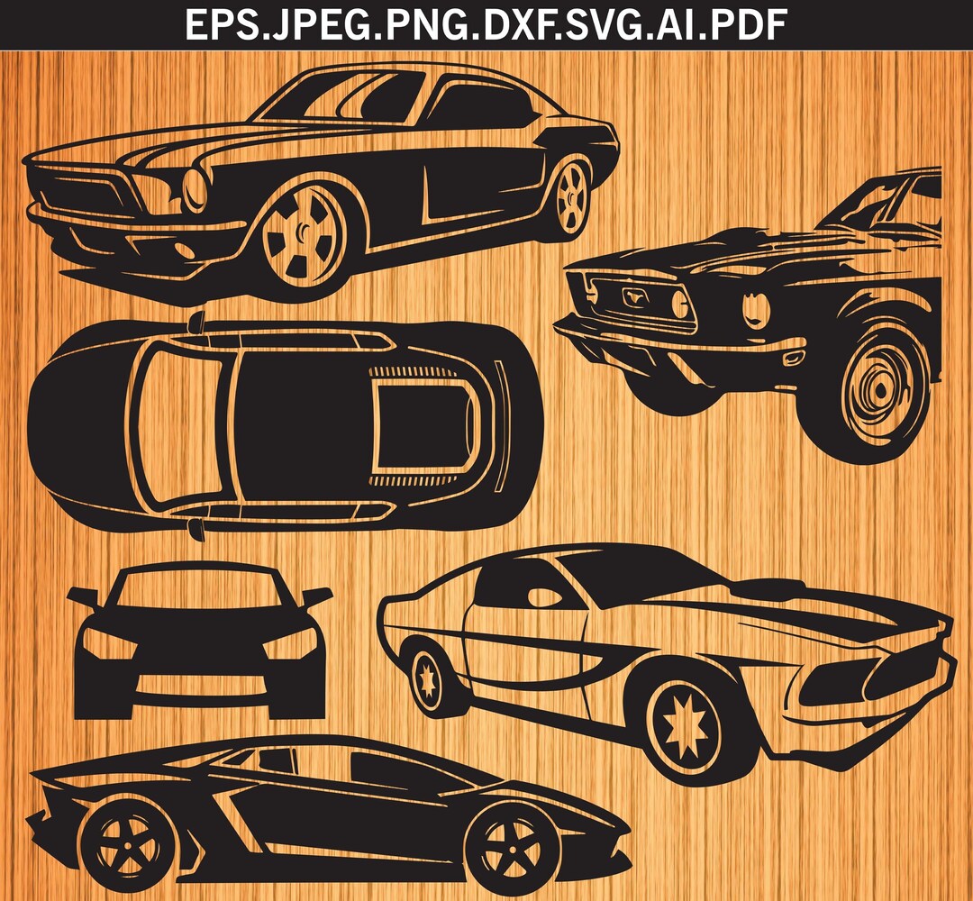 Cute Cars Svg Bundle, Classic Car SVG, Car Svg, Sports Car Svg, Car ...