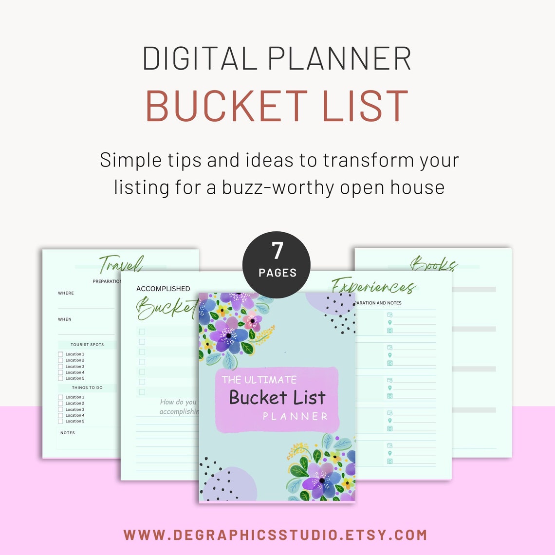 2024 Bucket List, Bucket List Template, Bucket List Printable, Bucket List Tracker, Bucket List ...