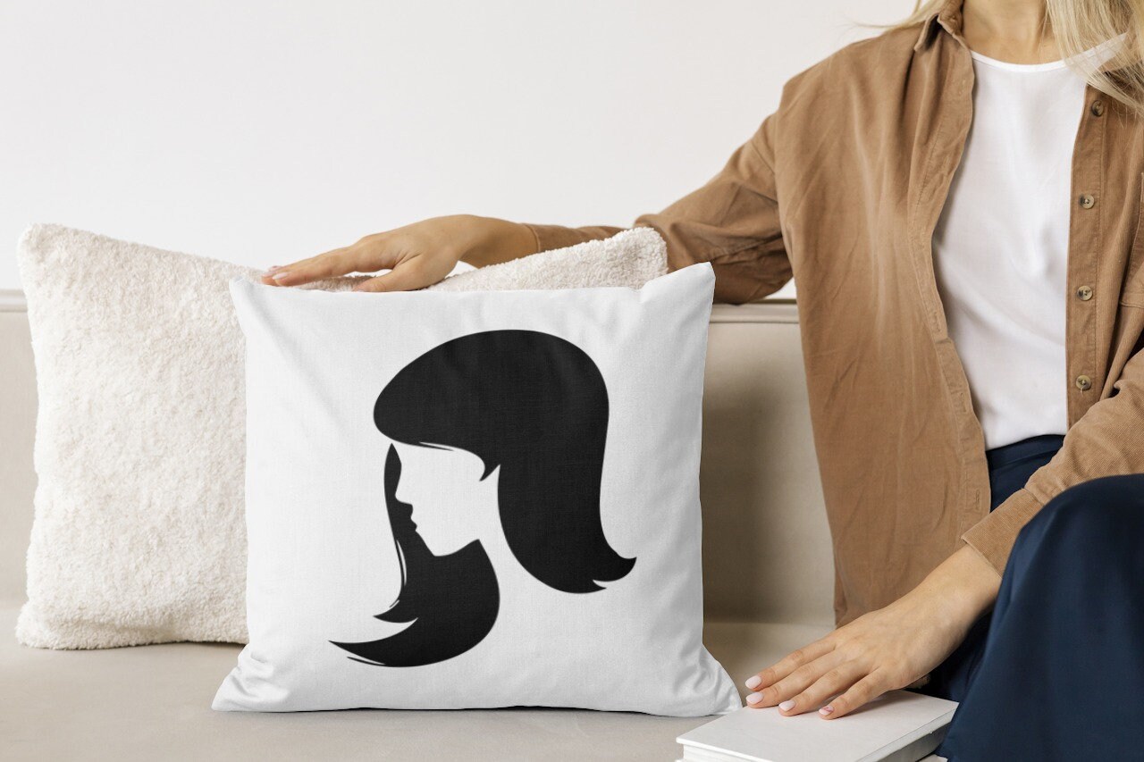 Woman SVG, Girl Face SVG, Woman Head SVG, Hair Svg, Female, Svg Bundle ...