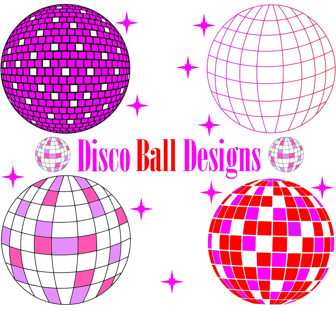 Disco Ball Svg, Disco Ball Png, Disco Ball Svg, Groovy Svg, Disco Ball ...