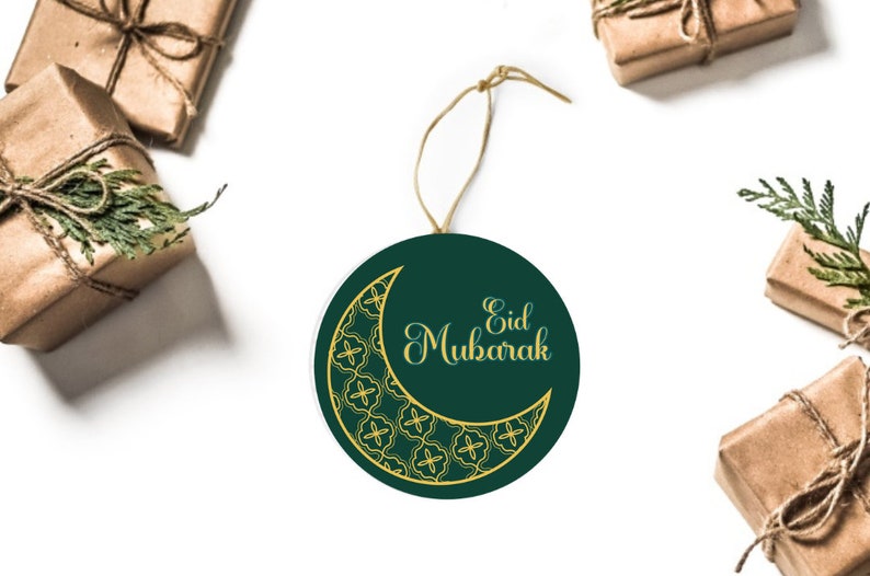 Printable Eid Labels, Stickers for Eid Gifts, Eid Mubarak Labels, Eid ...