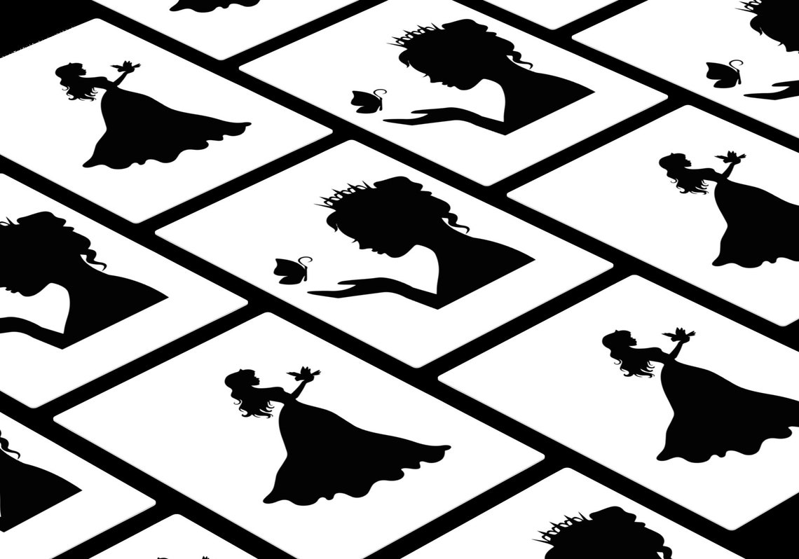 Cute Princess SVG, Princess Silhouette, Princess Shirt Svg, Royalty Svg ...