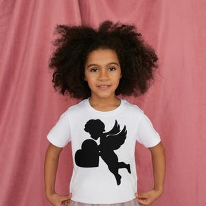 Bundle Svg Cupidon, Svg bébé, ange, vecteur de Cupidon, Silhouette de ...