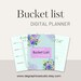 2024 Bucket List, Bucket List Template, Bucket List Printable, Bucket List Tracker, Bucket List ...