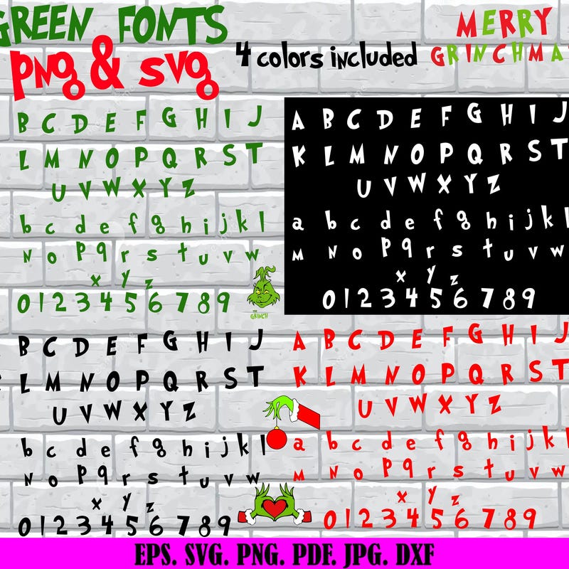 Grinch Svg File Free - Etsy