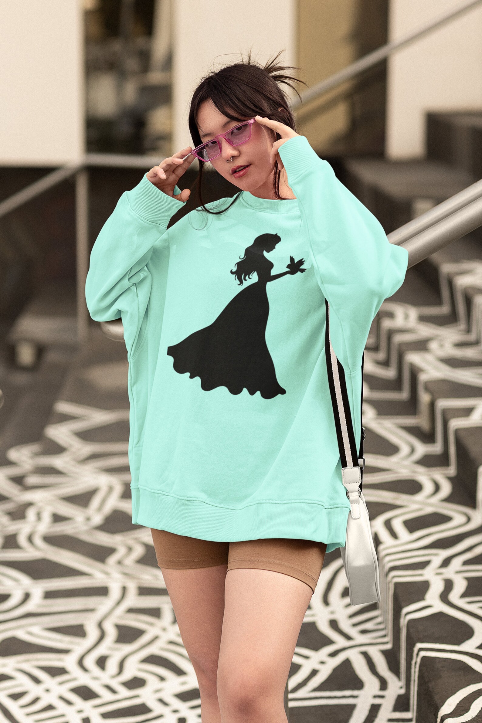 Cute Princess SVG, Princess Silhouette, Princess Shirt Svg, Royalty Svg ...