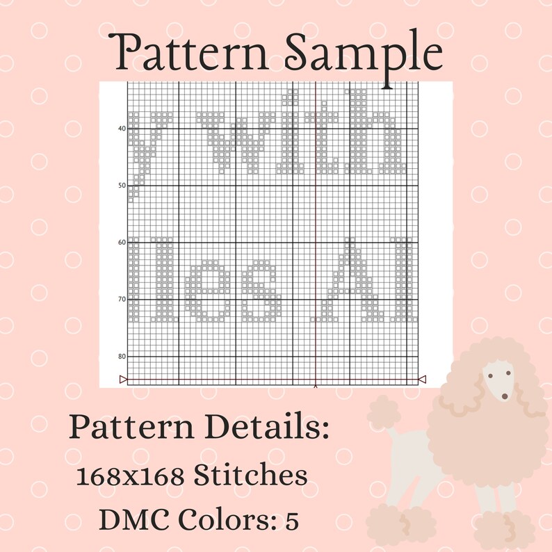 Oy With the Poodles Already! Cross Stitch Pattern - Etsy