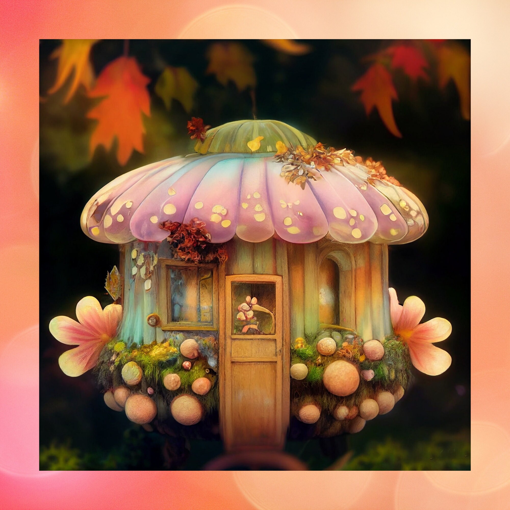 Fairy House Cross Stitch Pattern - Etsy