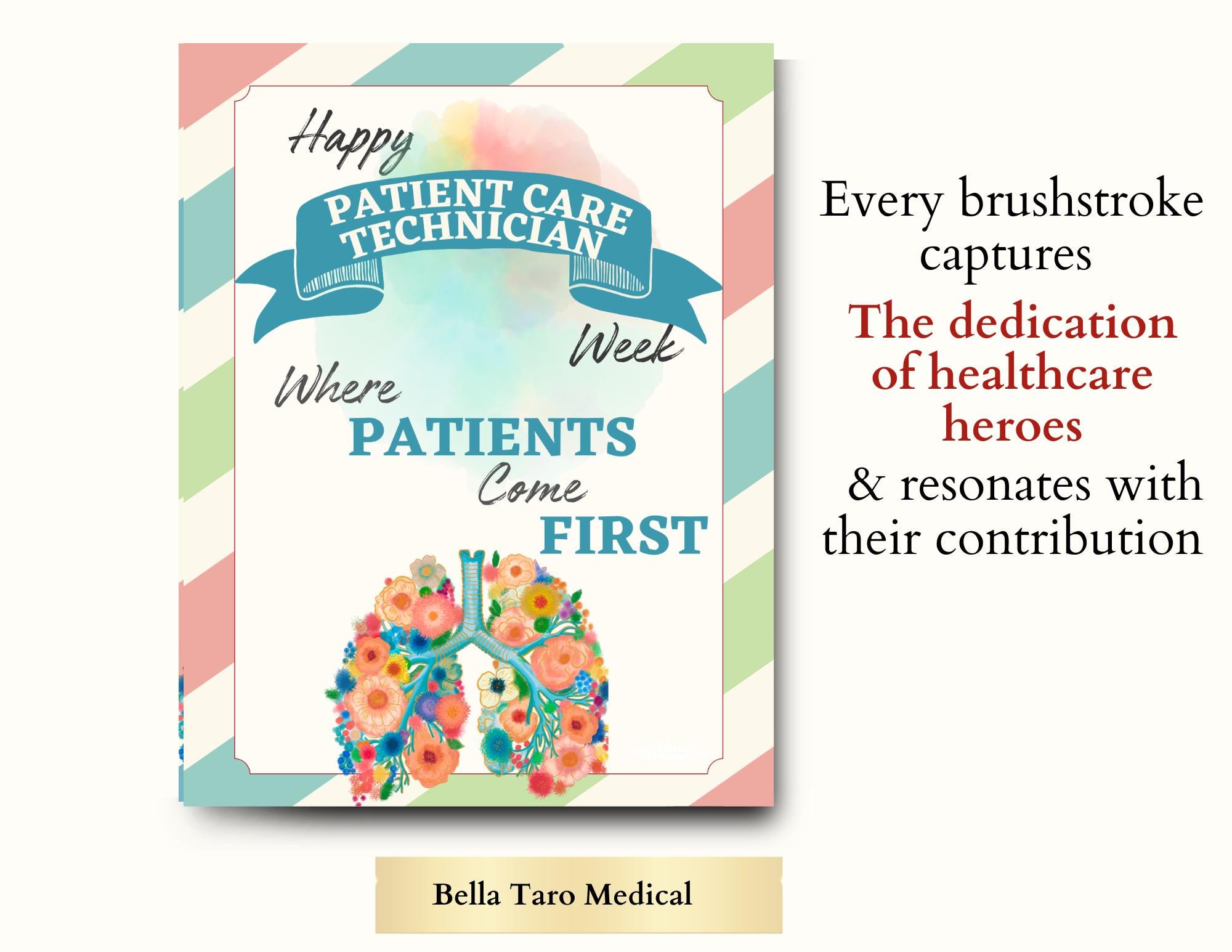 Happy PCT Week Blue Banner Printable / Hand-drawn PCT Week Appreciation ...