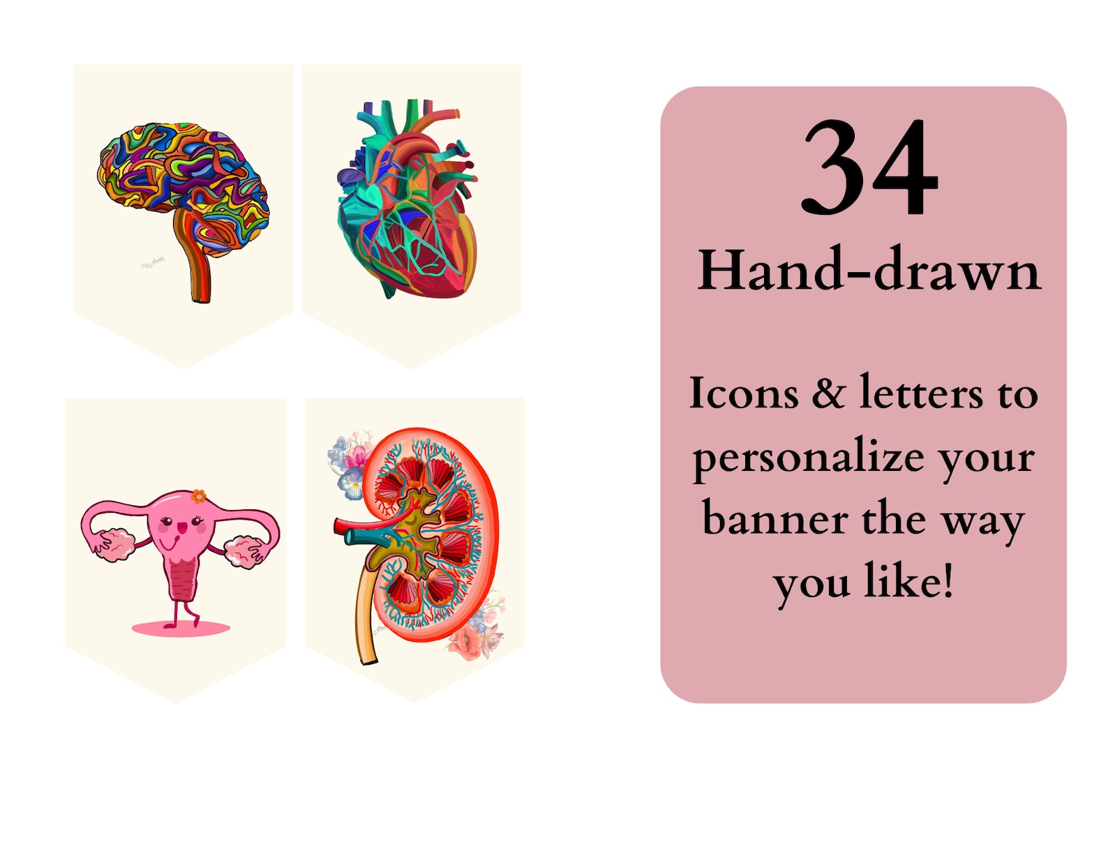 Hospital Week Printable Banner, Hand-drawn Hospital Week Sign, Free ...